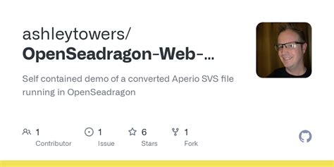 github ashleytowers openseadragon web microscopy example self