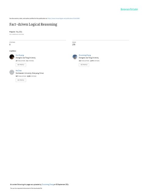 Fact Drivenlogicalreasoning Pdf