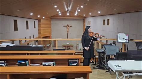 주 예수와 바꿀 수는 없네 Violin 백경원 Youtube