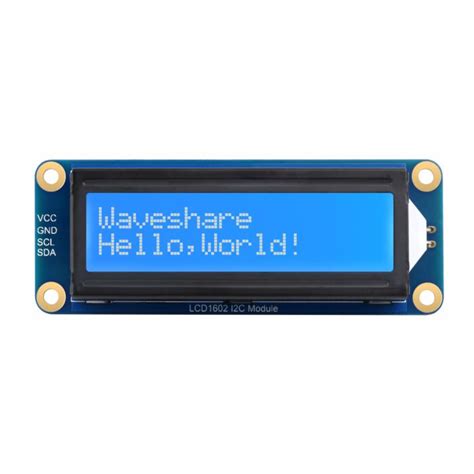 white i2c 16x02 lcd display white on blue 3 5v buy in australia ws 23991 core electronics