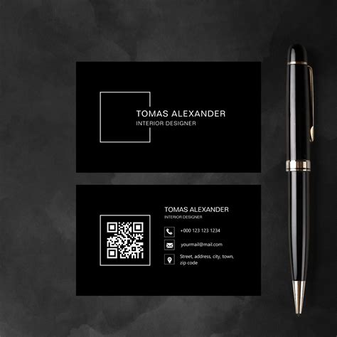 Design Your Own Qr Code Business Card Zazzle Artofit