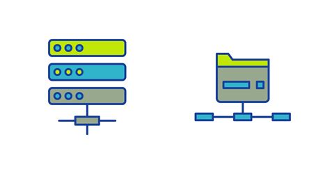 Server And Network Icon Vector Art At Vecteezy