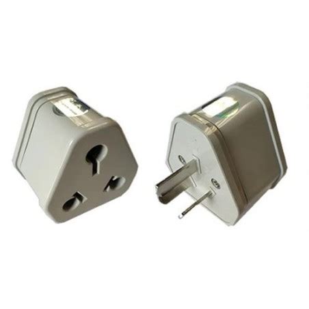 Travel Adapter SA Plug To Australia Socket Beige GeeWiz