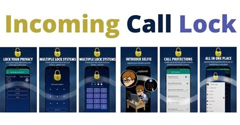 ultimate call security incoming call lock personalize and protect app tn