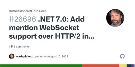 NET 7 0 Add Mention WebSocket Support Over 2 In Topic