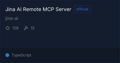 Schema Jina Ai Remote Mcp Server Glama