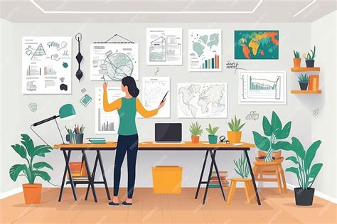 Premium Photo A Living Canvas For Brainstorming Sketching And Visualizing Ideas Creating A