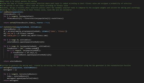 Using A Genetic Algorithm For Traveling Salesman Problem In Python Cresco International