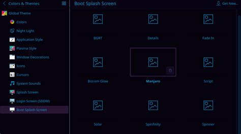 Missing Thumbnails In Boot Splash Screen Help Kde Discuss