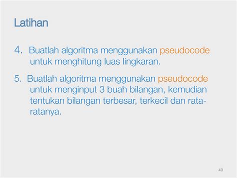 Pd 1 2 Alurberpikirprogramalgoritmaflowchartdanpseudocodepdf