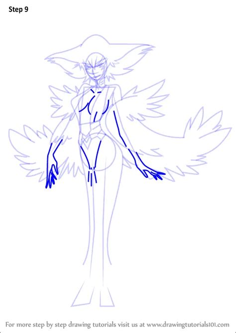 Step By Step How To Draw Ragyo Kiryuin From Kill La Kill