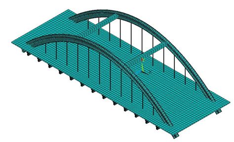Finite Element Model Of Dongmen Bridge Download Scientific Diagram