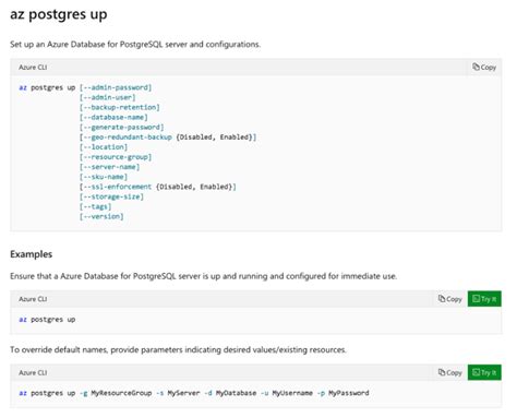Az Postgres Up Sdk Docs Dont Mention That The Extension Is In Preview