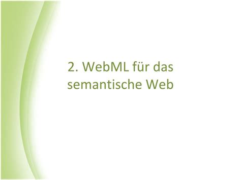 ppt webml for semantic web powerpoint presentation free download