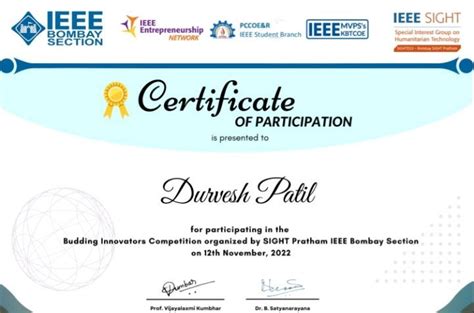 Durvesh Patil On Linkedin Ieee