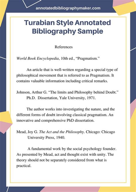 7 Best Annotated Bibliography Ideas Images On Pinterest School