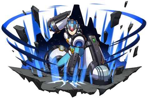 Dive Cross Megaman Art Mega Man X Dive Art Gallery In