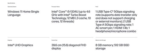 Hp 15 Fd0466tu Laptop Silver 13th Generation Intel Core I5 Processor Windows 11 Home Single