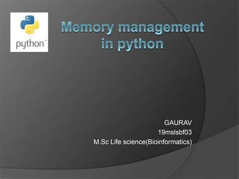 memory management in python pptx