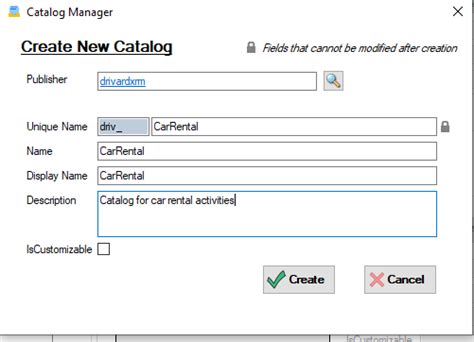 Catalog Manager For Xrmtoolbox It Must Be Code