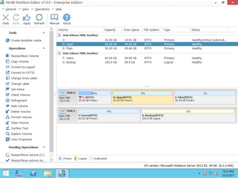 Shrink C Drive System Partition In Windows Server 2012