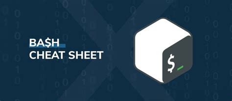 Bash Cheat Sheet Tips And Tricks For The Terminal