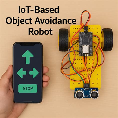 Buy Iot Based Object Avoidance Car Learnelectronics India