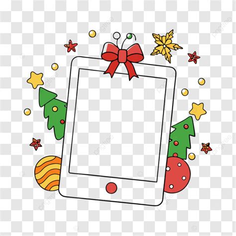 크리스마스 모형 구성 빈 사진 프레임 장식 벡터 크리스마스 휴가 행복하다 Png 일러스트 및 벡터 에 대한 무료 다운로드 Pngtree
