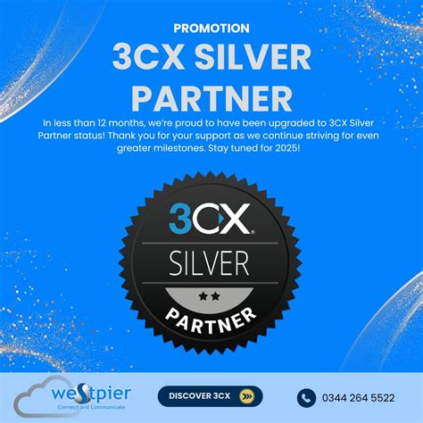 West Pier Telecom Ltd On Linkedin 3cxsilverpartner Teamwork Gratitude Telecomsolutions
