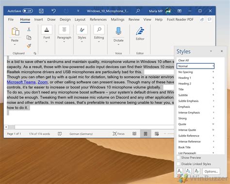 How To Remove Or Clear Formatting In Microsoft Word Winbuzzer