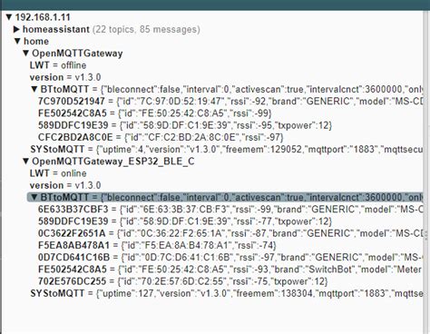 Omg Dont Save Mqtt Settings Theengs And Openmqttgateway