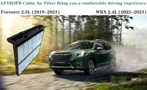 2 Pack Cabin Air Filter For Subaru Forester 2019 2020 2021