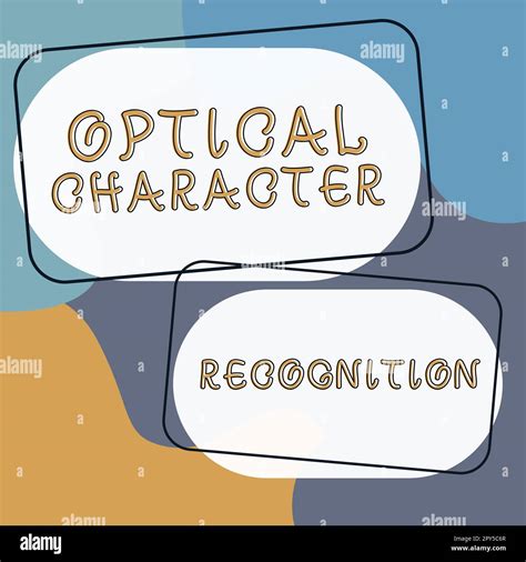 Conceptual Display Optical Character Recognition Conceptual Photo The