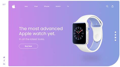 Apple Watch Landing Page On Behance