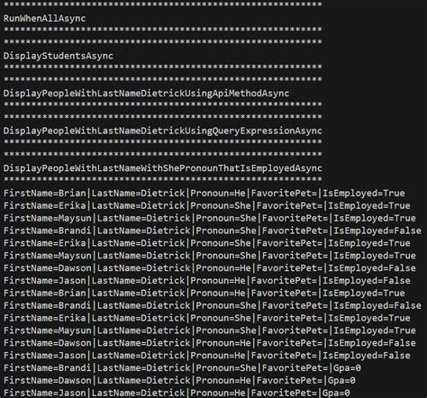 Solved Public Static Async Task Displaystudentsasync Chegg