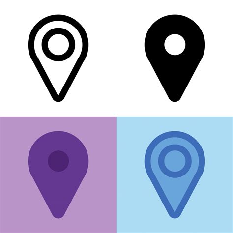 Illustration Vector Graphic Of Location Icon Perfect For User Interface New Application Etc