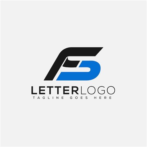 Premium Vector Fs Logo Design Template Vector Graphic Branding Element