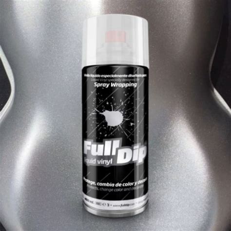 Full Dip Hyper Silver Metalizer Aerosol Spray Fulldipie