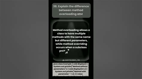 The Method Overloading And Method Overriding In Java 90 Day Java