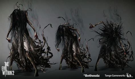 Artstation The Evil Within2 Enemy Art Keita Sakai Monster Concept