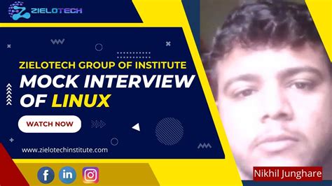 Live Mock Interview Of Linux Technical Round Placement Job Devops Dataengineeringroadmap