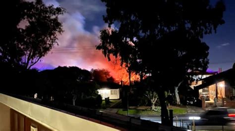Melbourne Residents Escape Flames As House Fire Breaks Out In Reservoir