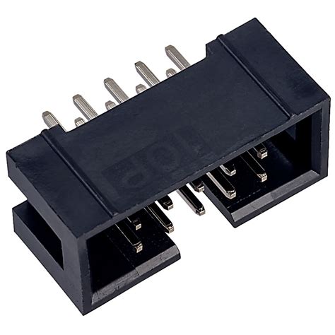 Truconnect 10 Way Idc Straight Boxed Header 2 54mm Pitch Rapid Electronics