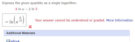 Solved Express The Given Quantity As A Single Logarithm Chegg