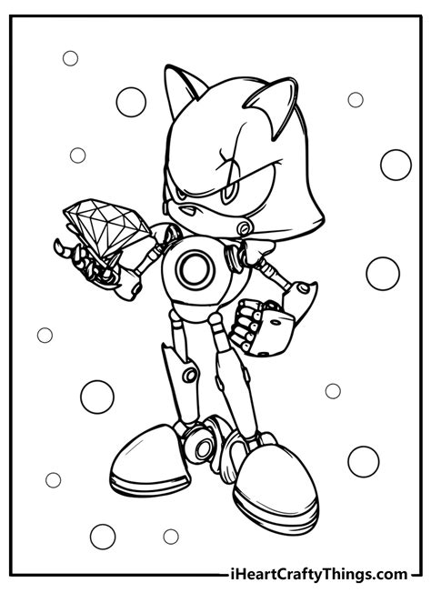 Sonic The Hedgehog Robot Coloring Pages [2025]