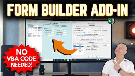 This Free Excel Add In Creates Sheet Forms Without Vba Code