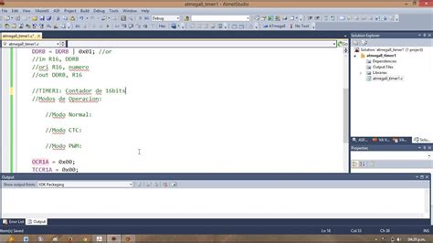 Tutorial De Timer Atmega8 Parte1 Youtube