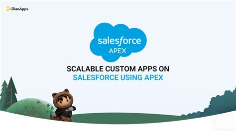 custom app development on salesforce using apex
