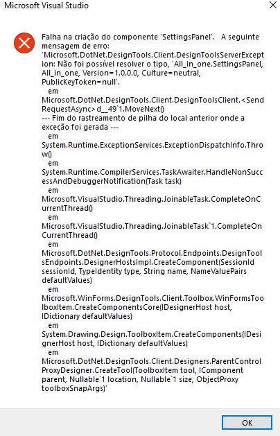 Erro Com Windows Form C C C Clube Do Hardware