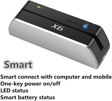 Bluetooth X6bt Card Reader Writer Encoder Card Writer Device